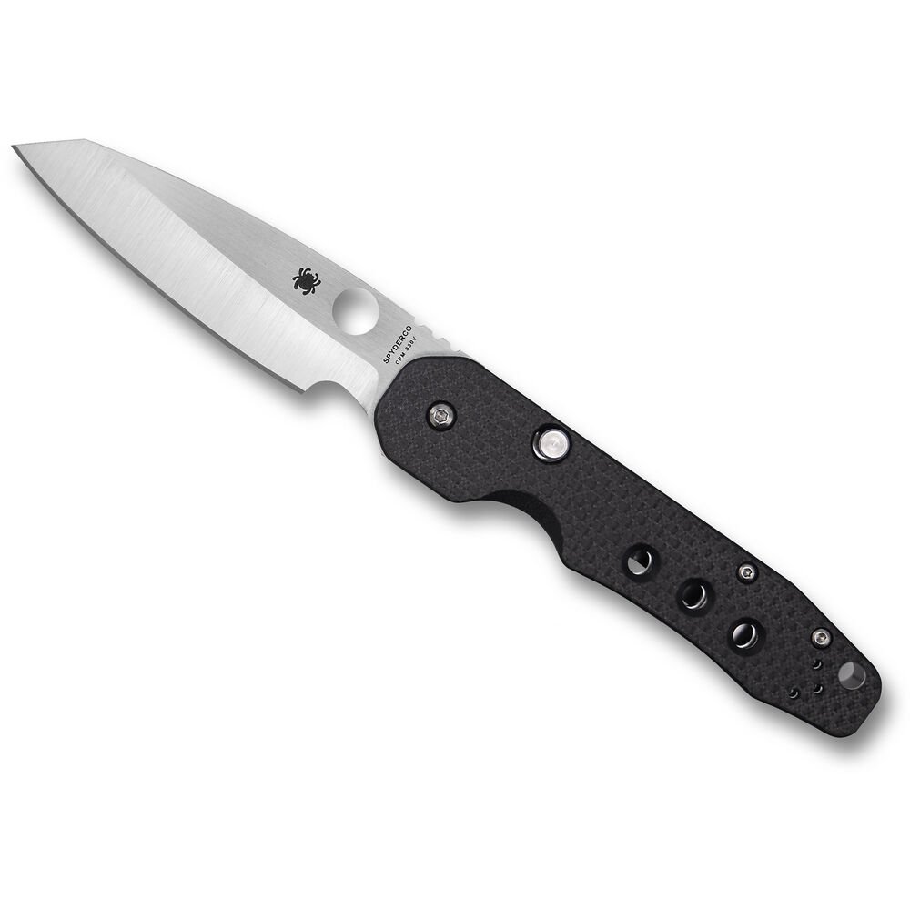 Spyderco Smock Flipper Pocket Knife with 3.45" CPM S30V Steel Blade, B ...