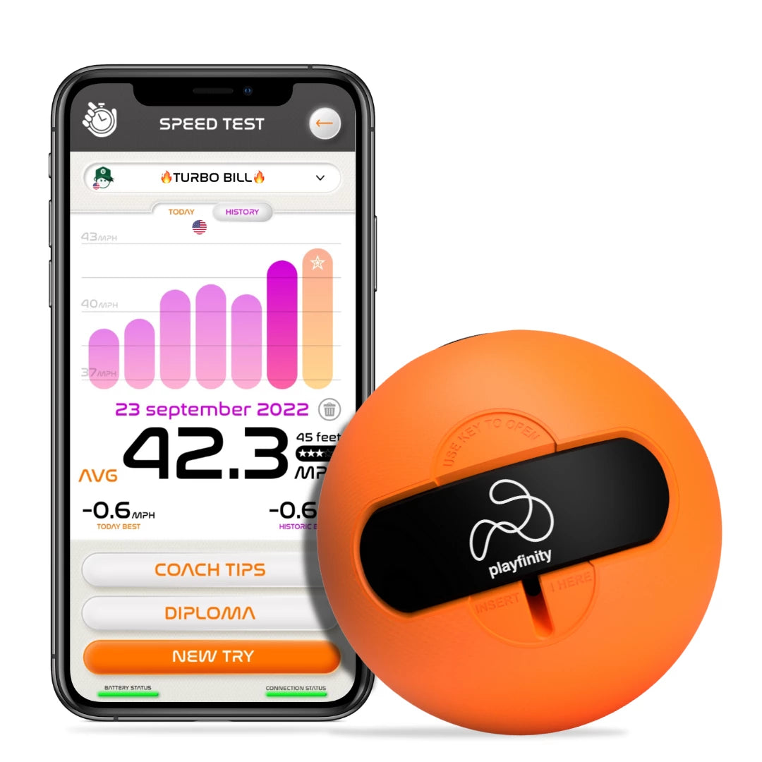 Playfinity Squishy Smartball with Tracking Sensors and Gaming App for — Certified Brands