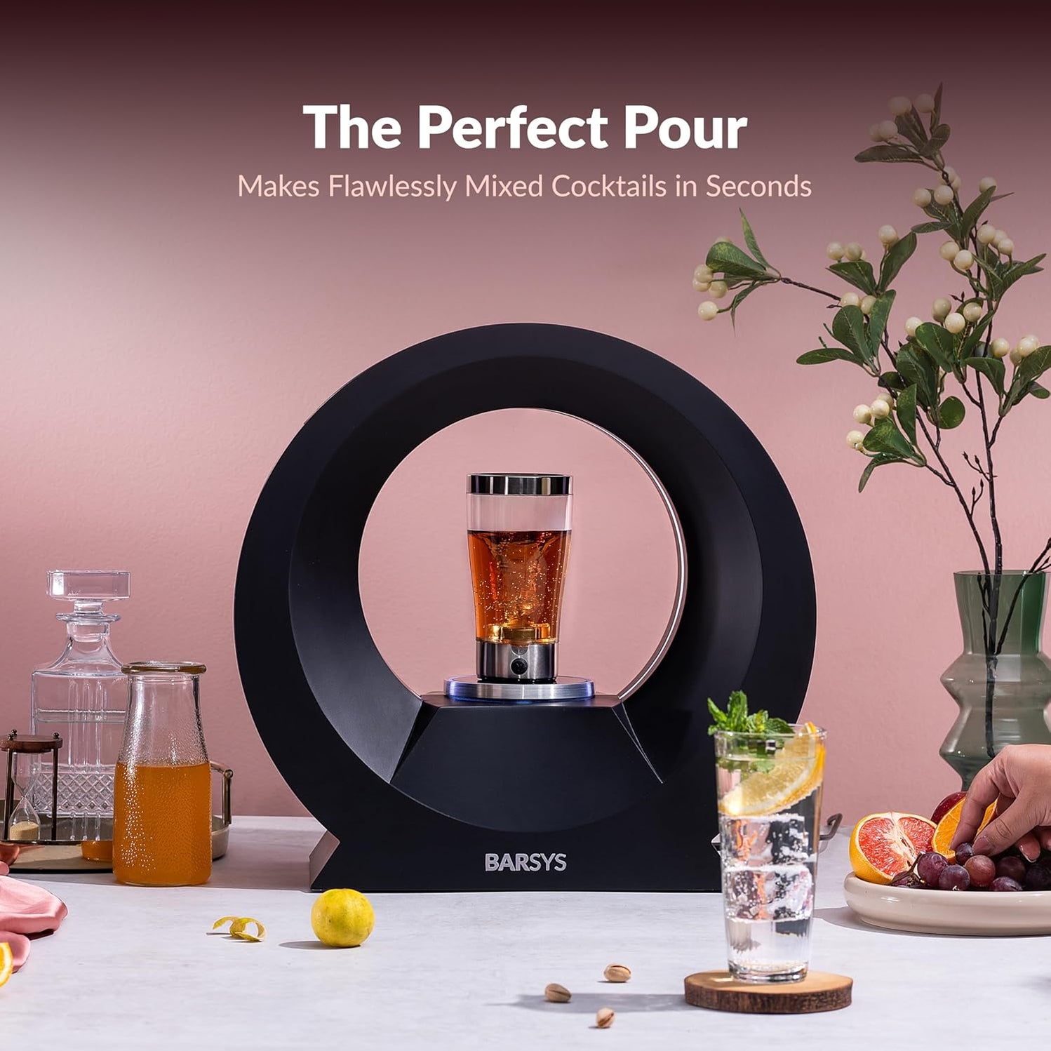 Barsys 360 Automatic Cocktail Mixer Machine — Certified Brands
