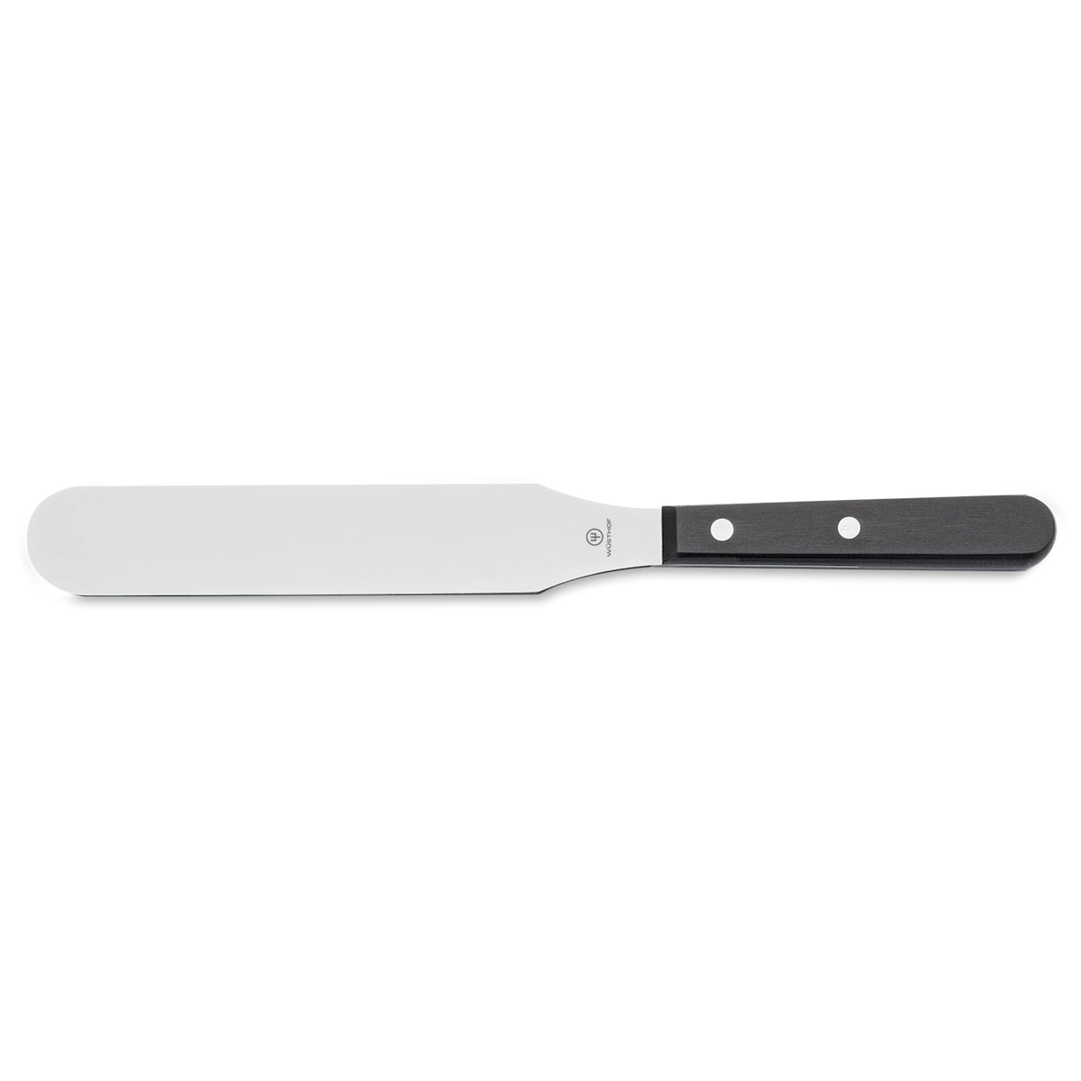 Wusthof Gourmet 10" Stainless Steel Flat Spatula with Black Handle ...